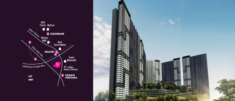 LOCATION - M Vertica @ KL City | M VERTICA @ KL CITY
